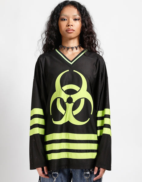 TRIPP NYC - TRIPP NYC LOGO RADIOACTIVE JERSEY