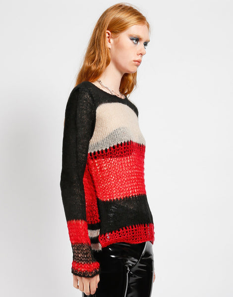 TRIPP NYC - PUNK STRIPE SWEATER