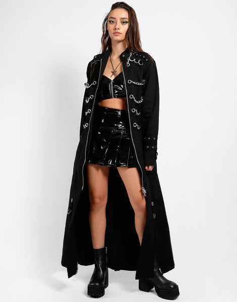 TRIPP NYC - CHAIN EYELET COAT